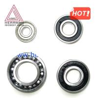 China Carbon Steel Bicycle Spare Parts Ball Type Tricycle Bearing Deep Groove Structure for sale