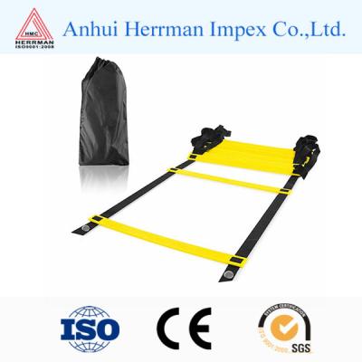 China 8 Rungs Football Training PP Agility Ladder Set for sale