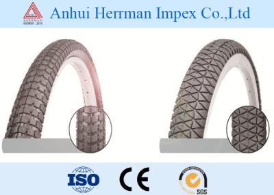China Black Color Mountain Bike Tyres / Mountain Bike Street Tires Wear Resistant for sale
