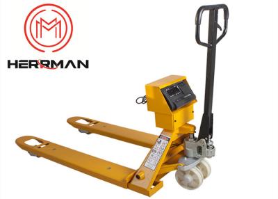 China 2000KGQ235B  Hand Stacker Manual Forklift Warehouse Loading Equipment for sale