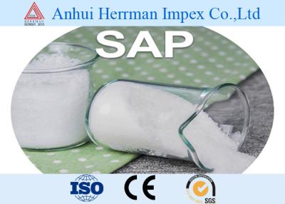 China CAS 9003-04-7 SAP Super Absorbent Polymer  Powder For Adult Diapers for sale