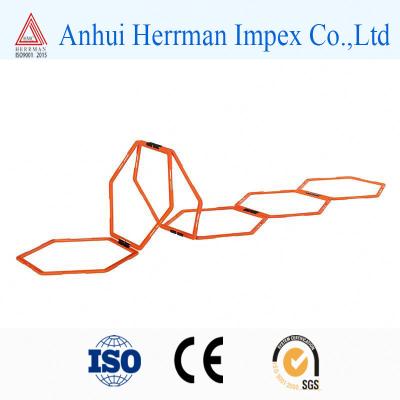 China 4m  Hexagon Agility Rings Yoga Fitness Equipment Lateral Response Improvment for sale