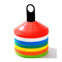 China Speed Training Football Agility Cone Plastic Marker Cones Agility Disc Soccer Cones for sale