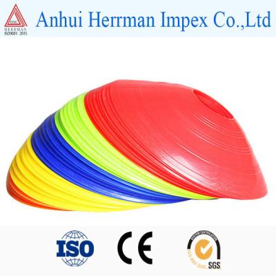 China 2 Inch PE Plastic Sport Soccer Markers Football Training Disc Soccer Agility Cones for sale