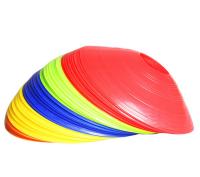 China 2 Inch PE Plastic Sport Soccer Markers Football Training Disc Soccer Agility Cones for sale