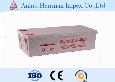 China Tubular Plates Sealed Gel Deep Cycle Gel Battery 12v 200ah ISO9001 standard for sale