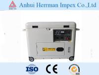 China 4.5KVA Small Portable Single Phase Air Cooled Silent Diesel Engine Generator for sale