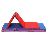 China Polymeric Sponge  Exercise Fitness Non Slip Tri Fold Yoga Mat For Pilates Sports for sale