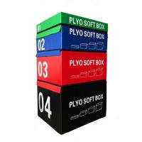 China Gym Functional Jumping Fitness Stackable Foam Plyo Boxes for sale