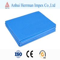 China Eco Friendly 0.4mm Thick  Tri Folding Yoga Mats For Traveling for sale