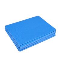 China Eco Friendly 0.4mm Thick  Tri Folding Yoga Mats For Traveling for sale