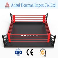China MMA Floor Boxing Ring , Stage Elevated Type Boxing Ring for sale