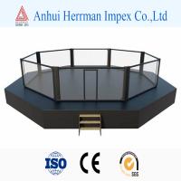 China Mma Octagon Fighting  Cage Floor Mount With 1m Catwalk for sale