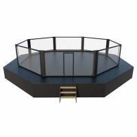 China Mma Octagon Fighting  Cage Floor Mount With 1m Catwalk for sale