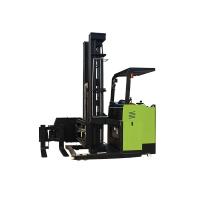 China 6M 3 Way Narrow Aisle Pallet Stacker , Electric Pallet Jack Forklift for sale
