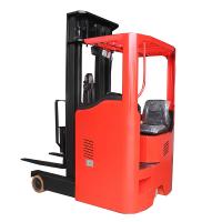 China Narrow Channel 48V 2000KG 4500MM Seated  EPS Electric Reach Forklift for sale