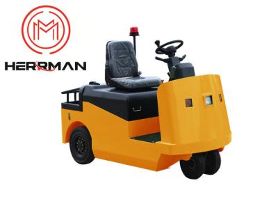 China DC Motor 3 Ton Seated Type Baggage Electric Tow Tractor for sale