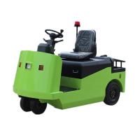 China DC Motor 3 Ton Seated Type Baggage Electric Tow Tractor for sale