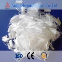 China Chemical Stable Fibrillated Pp Staple Fiber Concrete Wear Resistance Improve for sale
