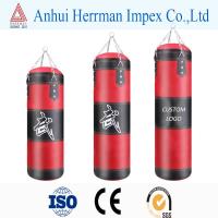 China Customized Hanging Kick Sandbag MMA Muay Thai Boxing MMA Equipment for sale