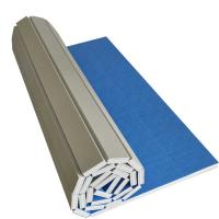 China Roll Out Mats Grappling BJJ Jiu Jitsu Martial Arts Mats Roll Interlocking Leather Gym Tatami Pvc Floor Mat for sale