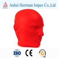 China Durable Silicone Human Head Shape Air Inflation Boxing Target Pad for sale