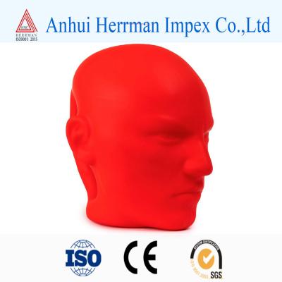 China Durable Silicone Human Head Shape Air Inflation Boxing Target Pad for sale