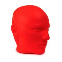 China Durable Silicone Human Head Shape Air Inflation Boxing Target Pad for sale