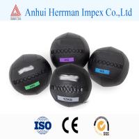 China Work Out Soft Rubber Heavy  Custom Logo Medicine Weight Ball for sale