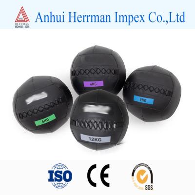 China Work Out Soft Rubber Heavy  Custom Logo Medicine Weight Ball for sale