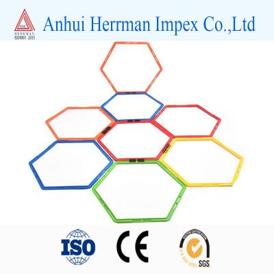 China 8M Boxing Footwork Adjustable Speed Training Hex Agility Rings for sale