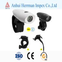 China High Performance Bicycle Spare Parts Bike Front Headlight With 20 LUX Lighting Value for sale