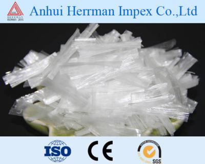 China ISO9001 Homopolymer Polypropylene Fiber Fibrillated Mesh for sale