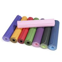 China Eco Friendly Custom Double Layer  TPE Material Yoga Mat for sale