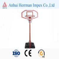 China Kids Portable Backboard Wheels Basketball Hoop Stand , Stand Up Basketball Net for sale
