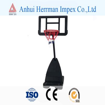 China 1.58M Adjustable Movable Basketball Ring , Portable Basketball Base for sale