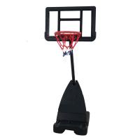 China 1.58M Adjustable Movable Basketball Ring , Portable Basketball Base for sale