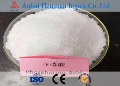 China White Crystals Phosphorous acid CAS 13598-36-2 For Synthetic Fibre for sale