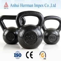 China Bodybuilding  Custom Portable 40KG Competition Kettle Bell Cast Iron for sale