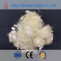 China Concrete Construction Synthetic PVA Poly Staple Fiber For Cement Roofing Sheet for sale