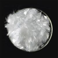 China 550Mpa Concrete Reinforced PP Poly Staple Fiber Anti Cracking for sale