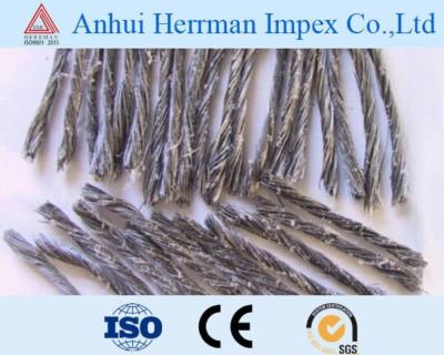 China ISO9001 Homopolymer Fibrillated Polypropylene Fibers Anti Cracking for sale