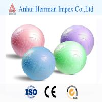 China Anti Burst PVC Yoga Ball Extra Thick Exercise For Balance Stability for sale