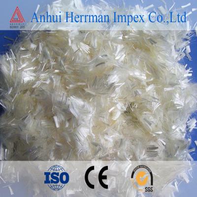 China Polyacrylonitrile Fiber Acrylic  For Concrete Light Yellow PAN Fiber for sale