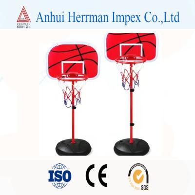 China PE Backboard Basketball Hoop Stand For Children Home for sale