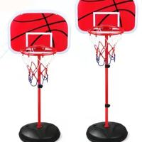 China PE Backboard Basketball Hoop Stand For Children Home for sale