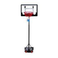 China Adjustable Portable Basketball Hoop For Kids PC Backboard PE Frame Steel Pole for sale