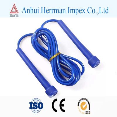 China Pvc Plastic Skipping Long Handle Jump Rope 3m Customized for sale