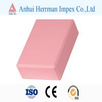 China Eco Friendly Natural Fitness Yoga Block Printing Logo for sale