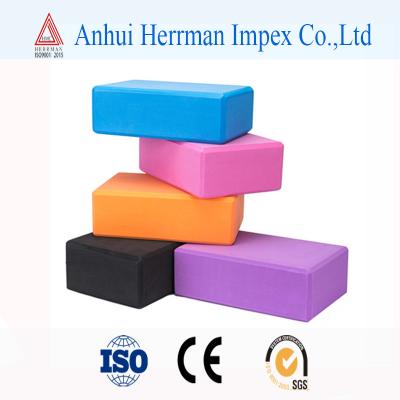 China Custom Printed EVA Yoga Brick High Density Foam for sale